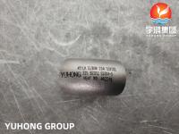 China Stainless Steel Pipe Fitting , JIS B2312 SS304 LR / SR Butt Welding Elbow For Connection for sale