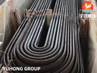 China ASTM A179/ ASME SA179 CARBON STEEL SEAMLESS U BEND BOILER TUBE( BLACK PAINTING/COLD DROWN) for sale