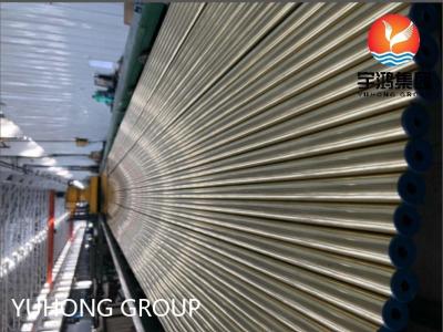 China ASTM B111 C44300 O61 Seamless Copper Tube Brass Copper Round Tube for Heat Exchanger Applications for sale
