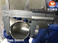 China ASTM A815 S32750 Duplex Steel Pipe Fittings Seamless Equal Tee Butt Welded B16.9 for sale