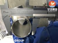 China ASTM A815 S32750 Duplex Steel Pipe Fittings Seamless Equal Tee Butt Welded B16.9 for sale