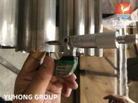 China ASTM A249 TP321 WELDED AUSTENITIC STEEL HEAT EXCHANGE TUBE DNV NK PED APPROVED for sale