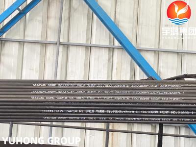 China SA210 Gr.A1 Seamless Medium-Carbon Steel Boiler And Superheater Tube, Cold Drawn And Normalized for sale