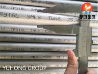 China ASTM A213 TP316L Bright Annealed Stainless Steel Seamless Tube for Heat Exchanger Applications for sale