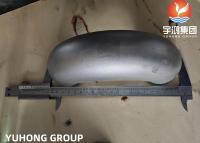 China Super Duplex Steel Fittings ASTM A815 UNS S32750 / S32760 Seamless 90 / 45 Deg Elbow SR / LR ASME B16.9 for sale