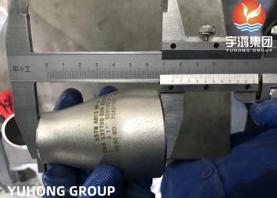 China Duplex Steel Butt Weld Fitting A815 WP31803/ WPS32750  REDUCER A403 BW B16.9 for sale