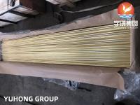 China ASTM B111/ASME SB111 C44300 COPPER ALLOY SEAMLESS TUBE FOR HEAT EXCHANGER for sale