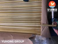 China ASTM B111/ASME SB111 C44300 COPPER ALLOY SEAMLESS TUBE FOR HEAT EXCHANGER for sale