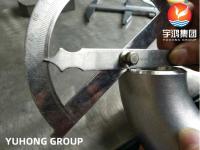 China ASTM A403 WPS31254-S(254SMO) 90DEG LR Elbow Stainless Steel Fitting for sale