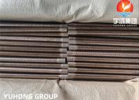 China ASME SB111 C70600 Extruded Low Fin Tube | CuNi 90/10 Heat Exchanger Tubes for sale