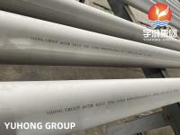 China ASTM A312 UNS S31254 SUS312L Super Duplex Stainless Steel Pipes For Offshore for sale