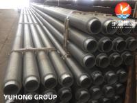 China HFW Serrated Fin Tube , ASTM A210 / ASME SA210 GR.A1 Carbon Steel Finned Tube for sale