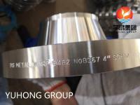 China ASTM B462 N08367 Supper Austenitic Stainless Steel Forged Flange WNRF for sale
