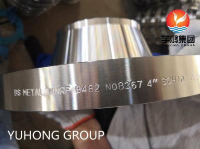 China ASTM B462 N08367 Supper Austenitic Stainless Steel Forged Flange WNRF for sale