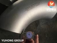 China ASTM A403 WP347H 90 Degree Elbow Stainless Steel Buttweld Fitting ASME B16.9 for sale