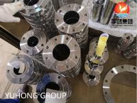 China ASTM A182 F316L Stainless Steel Forged Flange B16.5 150LB SCH10S Welding Neck Raised Face for sale