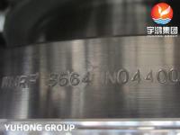 China B564 UNS N04400 ASME B16.9 ClASS150 NICKEL ALLOY WNRF FLANGE for sale