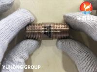 China ASTM B151 C70600 Copper Nickel Forged Fittings 3000LB B16.11 for sale