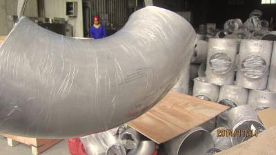 China Duplex Stainless Steel Fittings, ASTM A815 S31803 90° Elbow for sale