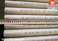 China ASTM A269 Stainless Steel Seamless Pipe TP316L TP316Ti TP316H Annealed and pickled for sale