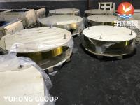 China ASTM A694 F52 F60 F65 Pipeline Steel Forged WNRF Flange For Oil And Gas Industries for sale