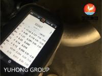 China ASTM A403 WP347H 90 DEG. LR Elbow High Carbon Austenitic Chromium Stainless Steel Butt Weld Pipe Fitting for sale