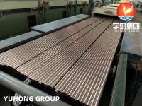 China Seamless Copper Boiler Tube Astm B111 C44300 C68700 C71500 Used For Air Condenser for sale