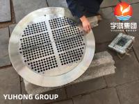 China ASTM A182 F304 F316L Tubesheet For Heat Exchanger PT Avaiable for sale