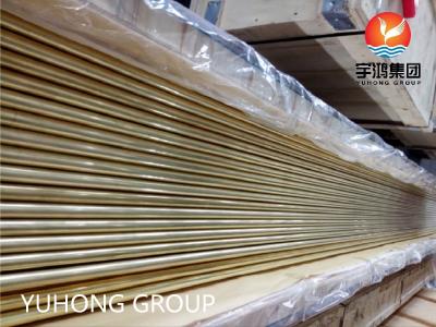 China ASTM B111 C44300 Copper Alloy Seamless Tube for Condenser and Heat Exchanger with Corrosion Resistance for sale