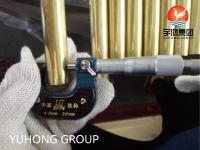 China ASTM B111 C44300 Copper Alloy Seamless Tube for Condenser and Heat Exchanger with Corrosion Resistance for sale