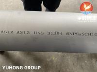 China ASTM A312 S31254 Duplex Stainless Steel Pipes For Heat Exchanger for sale