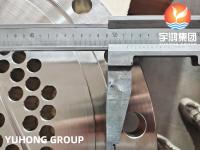China STAINLESS STEEL TUBESHEET PLATE MADE ASTM A240 SS316L CUSTOMIZED for sale