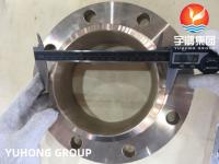 China ASTM B151 C70600 COPPER NICKEL ALLOY STEEL WNRF FLANGE B16.5 for sale
