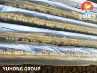 China P9 ALLOY STEEL SEAMLESS PIPE ASTM A335 / ASME SA335 BLACK COATING for sale