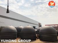 China ASME SA516 GR.70 CARBON STEEL DISH HEAD HEMISPHERICAL END CAP for sale