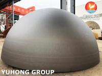 China ASME SA516 GR.70 CARBON STEEL DISH HEAD HEMISPHERICAL END CAP for sale