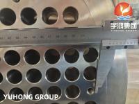 China EN10028 1.4541 Heat Exchanger Components Tube Sheet for sale