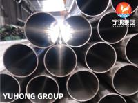 China SANITARY ASTM A270/270M TP304 STAINLESS STEEL WELDED TUBE GRIT POLISHED for sale
