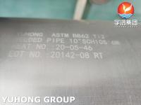 China ASTM B862 / ASME SB862 Gr. 2 / UNS R50400 Titanium Alloy Welded Pipe ERW Pipe for sale