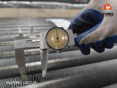 China EN 10217-7 1.4301 AL Fin Extruded Finned Tube For Heat Exchanger And Drying for sale
