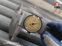 China EN 10217-7 1.4301 AL Fin Extruded Finned Tube For Heat Exchanger And Drying for sale