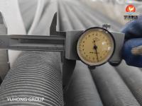 China EN 10217-7 1.4301 AL Fin Extruded Finned Tube For Heat Exchanger And Drying for sale