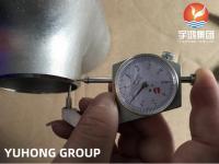 China Buttweld Fittings ASTM A815 UNS S31803 Duplex Stainless Steel Reducing Tee ASME B16.9 for sale