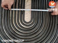 China ASTM A179 / ASME SA179 SMLS Carbon Steel U Bend Tubes For Tubular Heat Exchanger &Condenser(Black Painting Surface) for sale