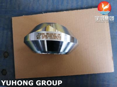 China ASTM A182 F304 / F304L Stainless Steel Forged Fittings Weldolet Threadolet for sale