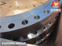 China Water Desalination ASTM A182 F51(UNS S31803) Duplex Steel Weld Neck RF Flange B16.47 for sale
