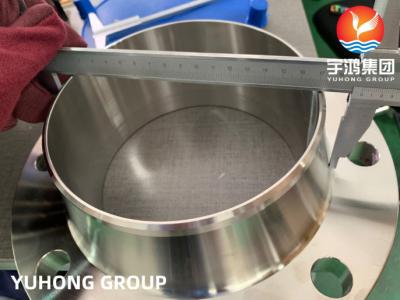 China DIN Standard ASTM A182 F44 254SMO WNRF Forged Steel Flange B16.5 for sale