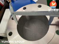 China DIN Standard ASTM A182 F44 254SMO WNRF Forged Steel Flange B16.5 for sale