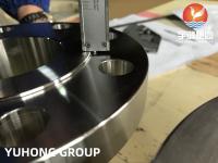 China ASTM A182 F51 2'' SCH10S ASME B16.5 WNRF Duplex Stainless Steel Flange PT/PMI for sale