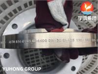 China Nickel Alloy Steel B546 Monel 400 UNS N04400 ASME B16.5 Class 150 WNRF Steel Flanges for sale